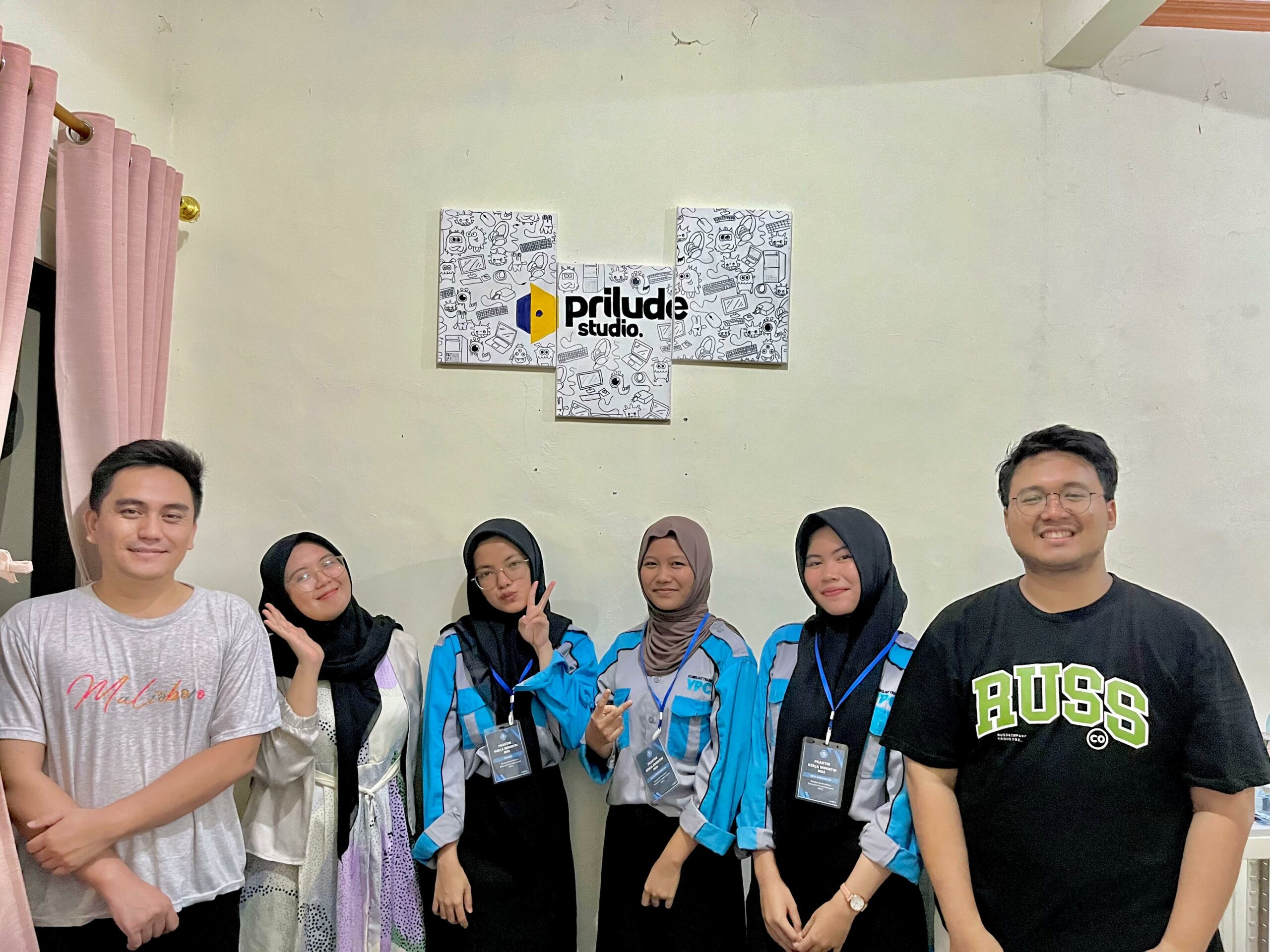 Prilude Studio menggelar perpisahan peserta PKL dari SMK YPC