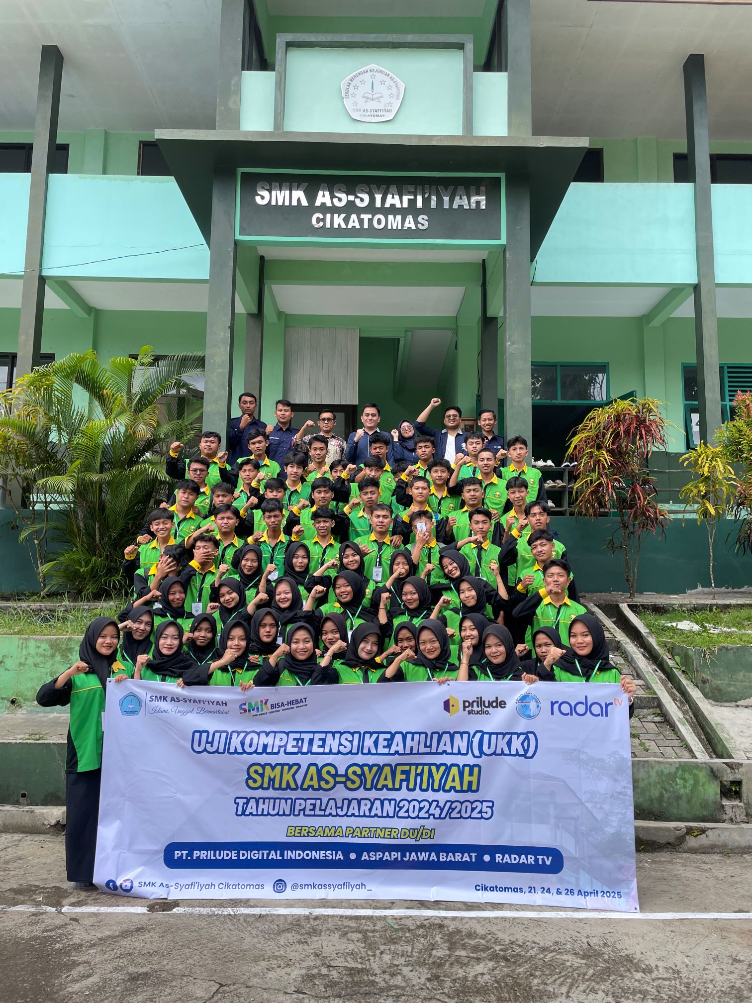 Prilude Studio Uji Kompetensi di SMK Cikatomas