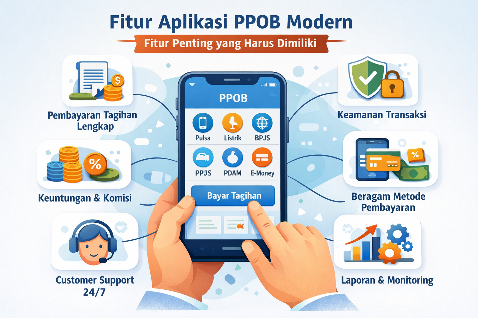 Fitur Aplikasi PPOB Modern: Fitur Penting yang Harus Dimiliki